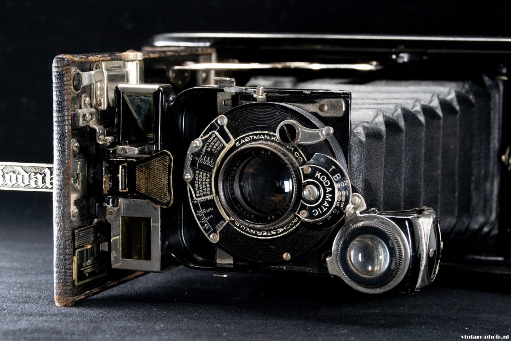 The first coupled Rangefinder: Kodak No. 3A - Vintage-photo